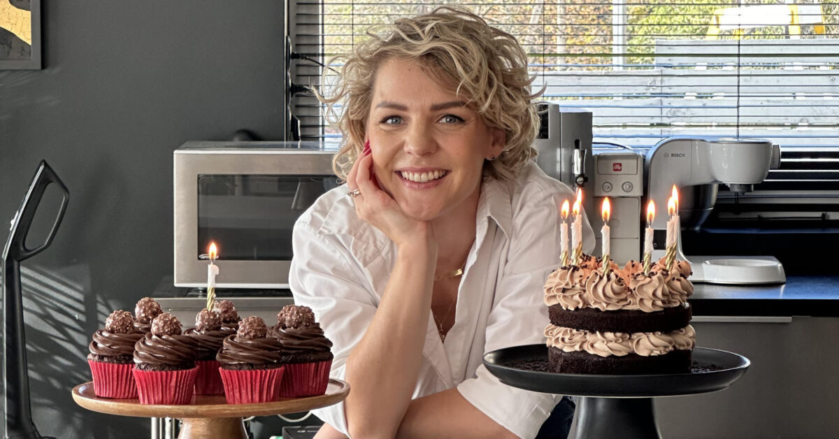 Z Lucyną Rimgailė rozmowa przy pieczeniu świątecznych ciasteczek ...